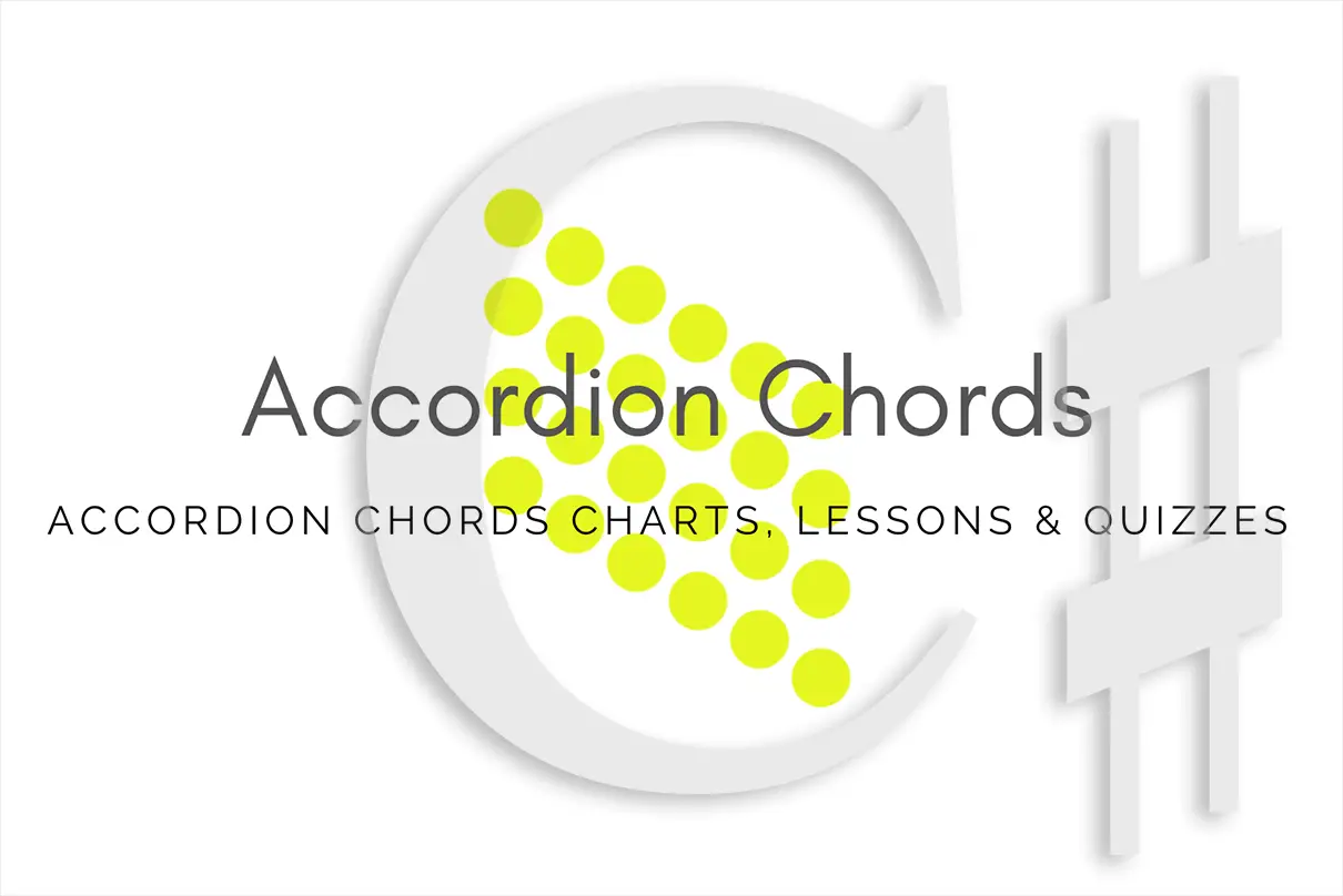 Accordion Chords in C sharp (C#) | Accordion Chord Charts