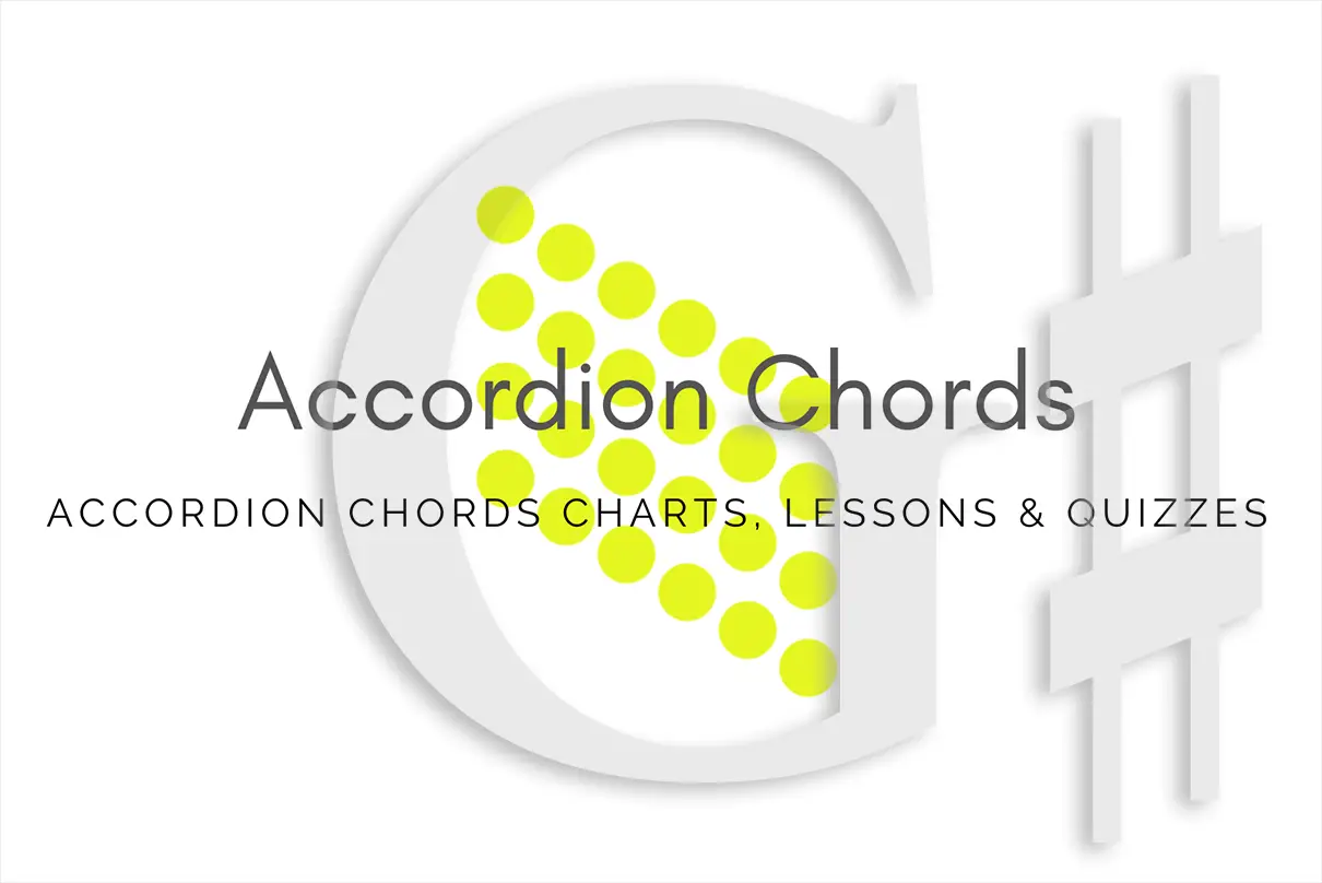 Accordion Chords in G sharp (G#) | Accordion Chord Charts